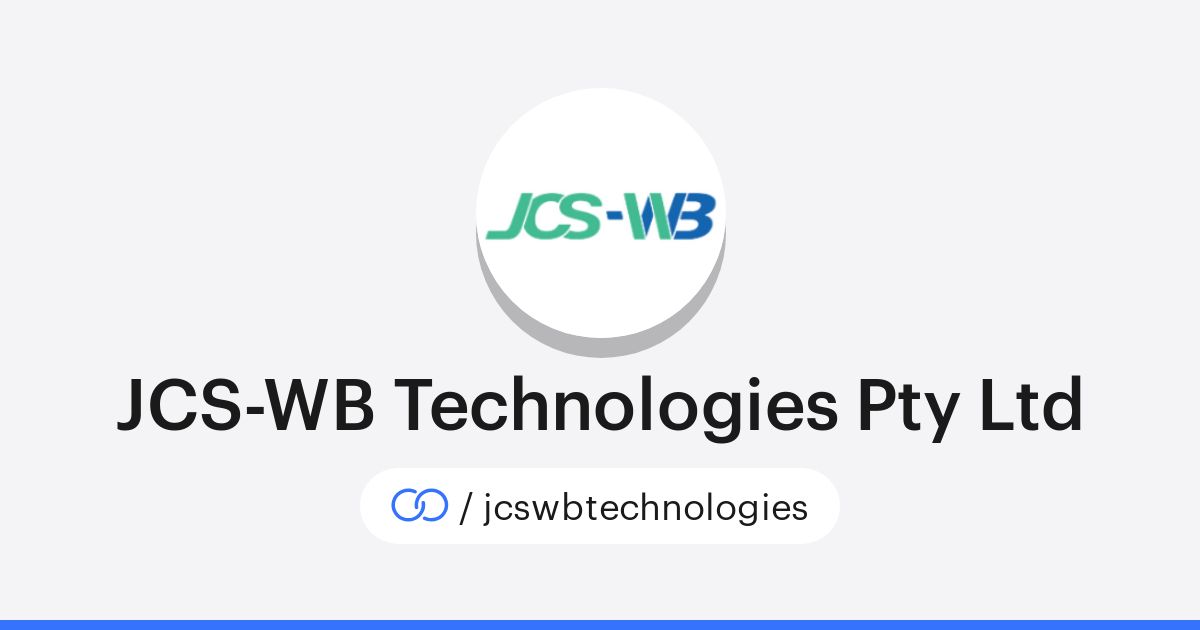 JCS-WB Technologies Pty Ltd (/jcswbtechnologies) · solo.to