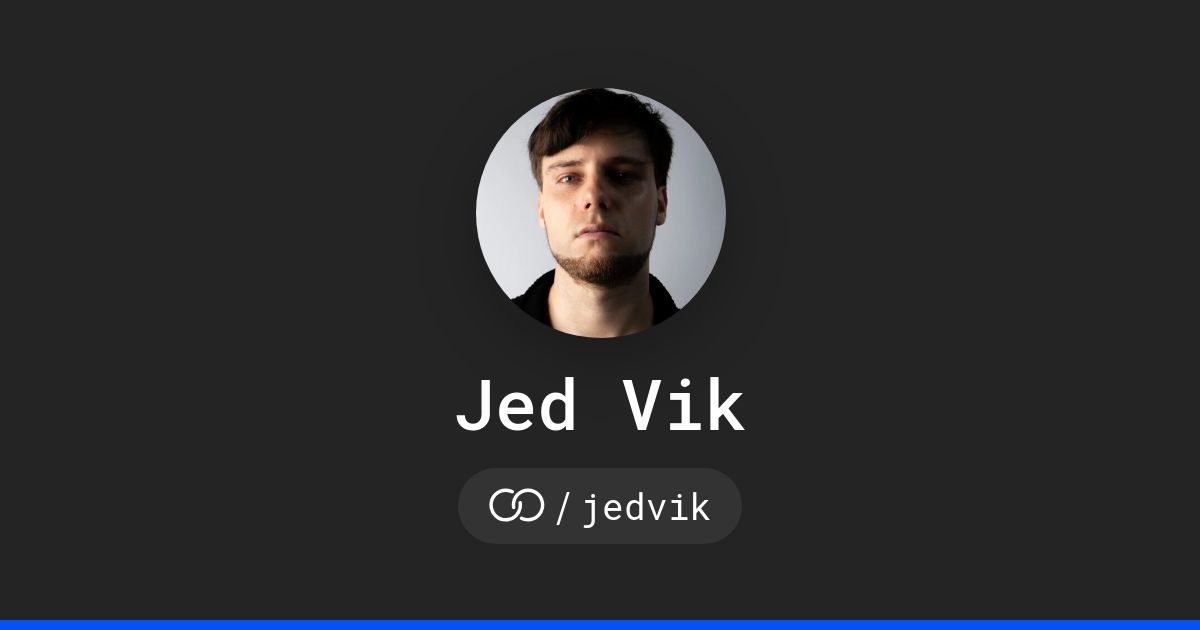 Jed Vik (/jedvik) · solo.to
