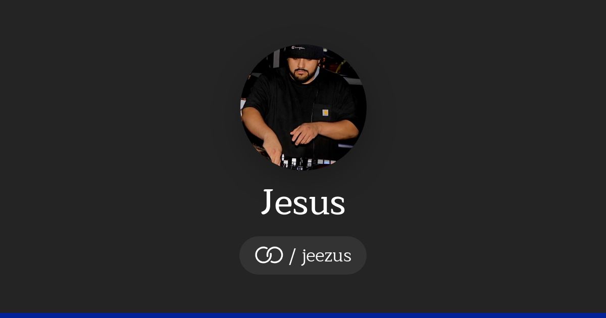 Jesus (/jeezus) · solo.to
