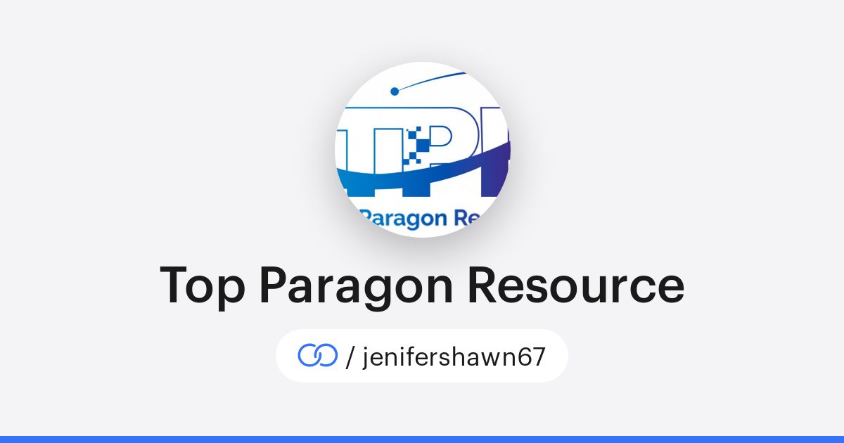 Top Paragon Resource (/jenifershawn67) · solo.to