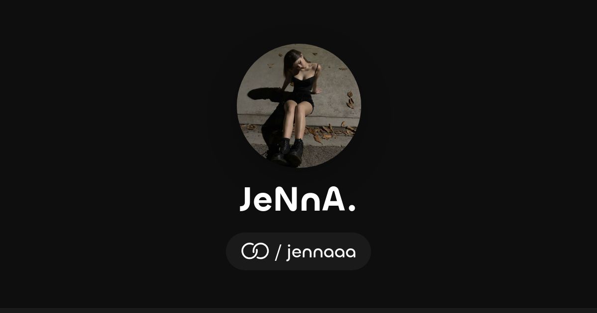 JeNnA. (/jennaaa) · solo.to