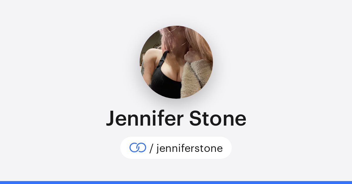 Jennifer Stone (/jenniferstone) · solo.to
