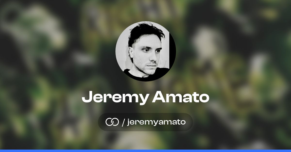 Jeremy Amato (/jeremyamato) · solo.to