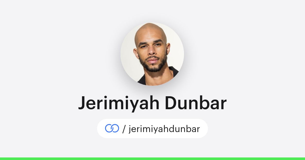 Jerimiyah Dunbar (/jerimiyahdunbar) · solo.to