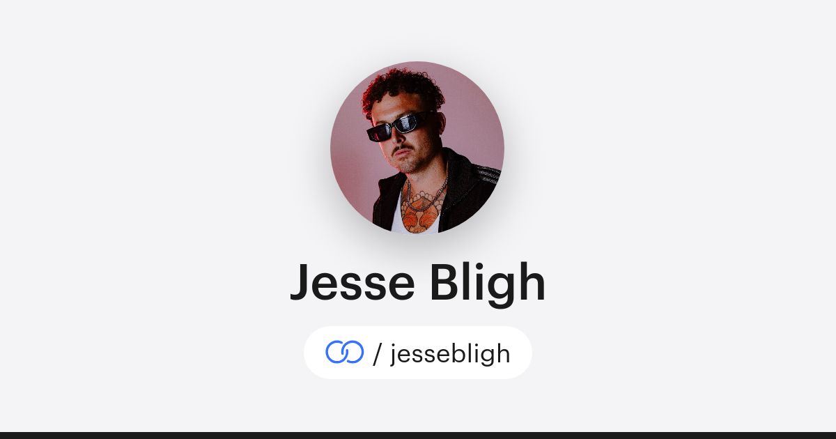 Jesse Bligh (/jessebligh) · solo.to