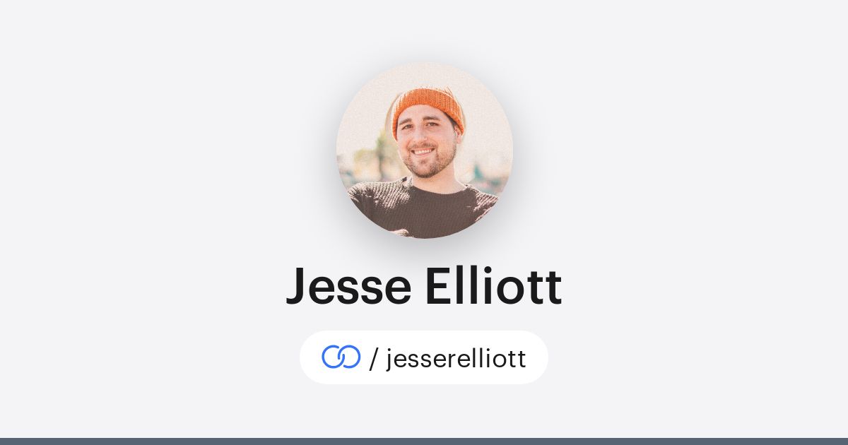 Jesse Elliott (/jesserelliott) · solo.to