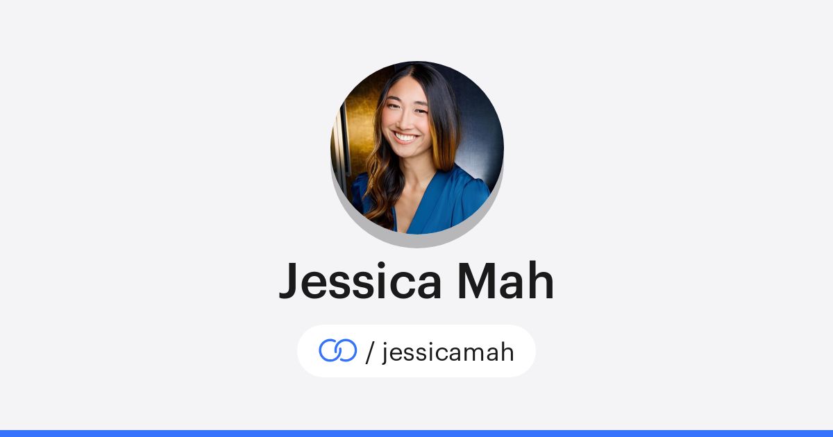 Jessica Mah (/jessicamah) · solo.to