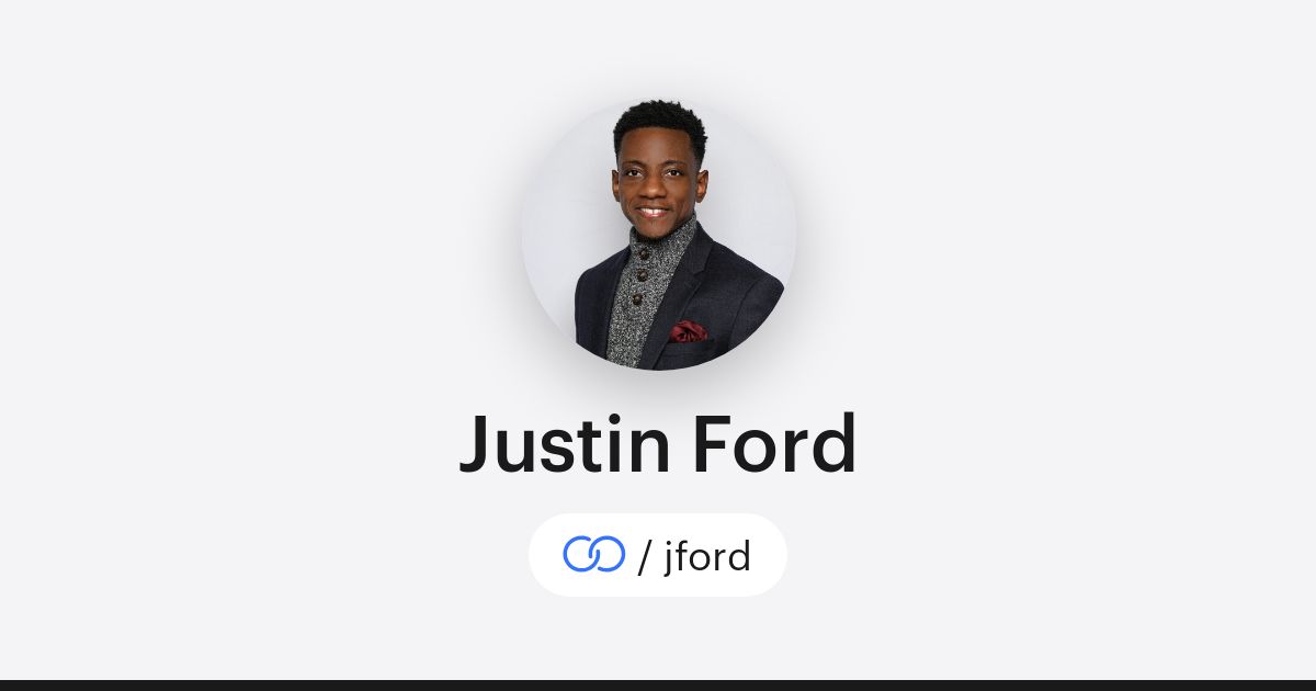 Justin Ford (/jford) · solo.to