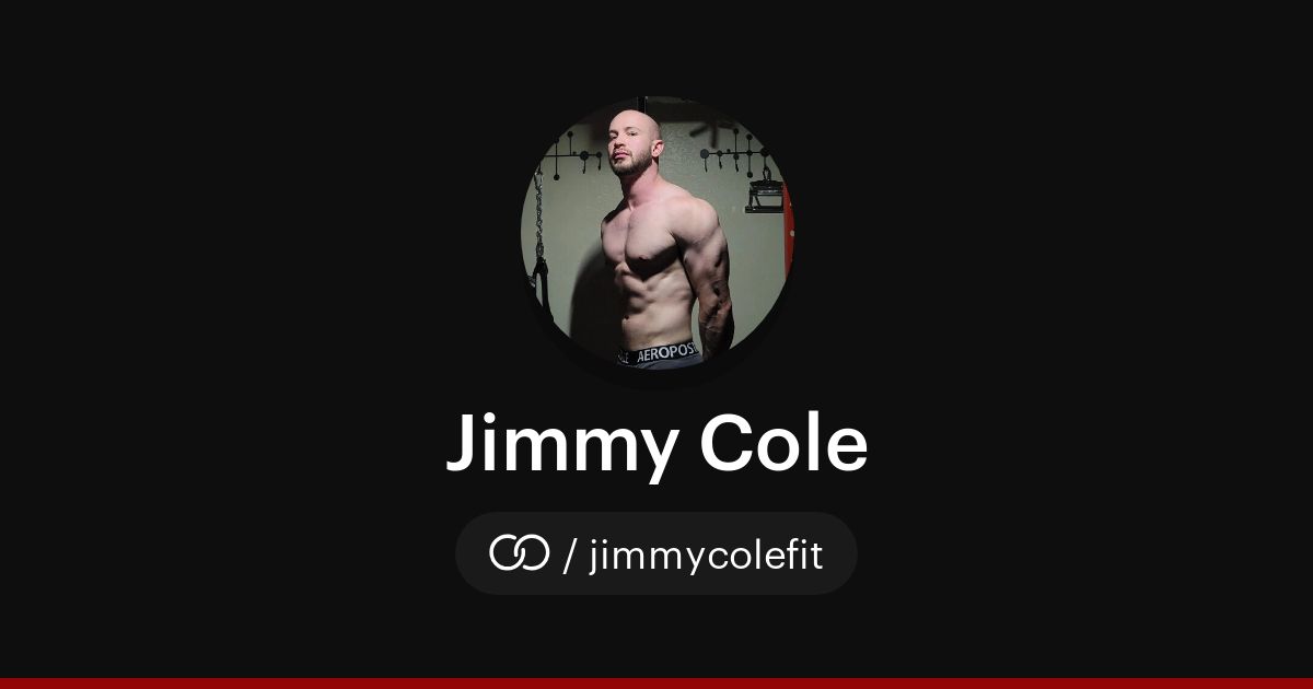 Jimmy Cole (/jimmycolefit) · solo.to