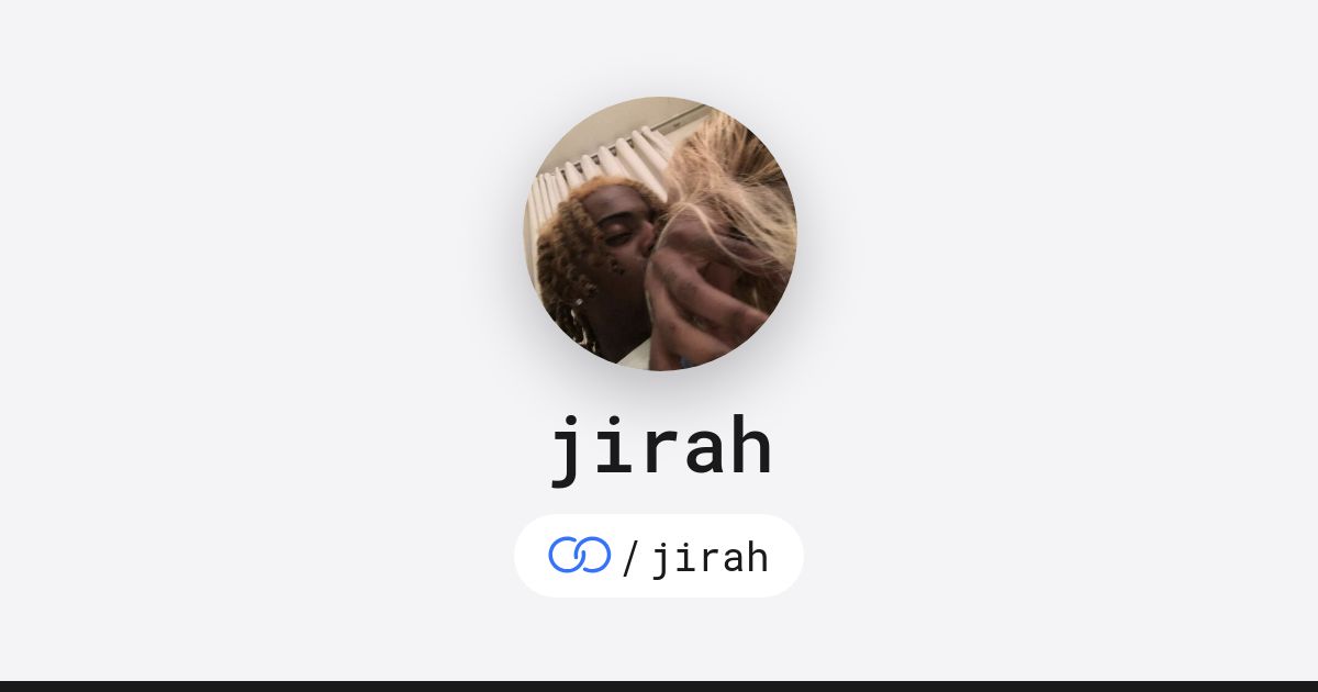jirah · solo.to