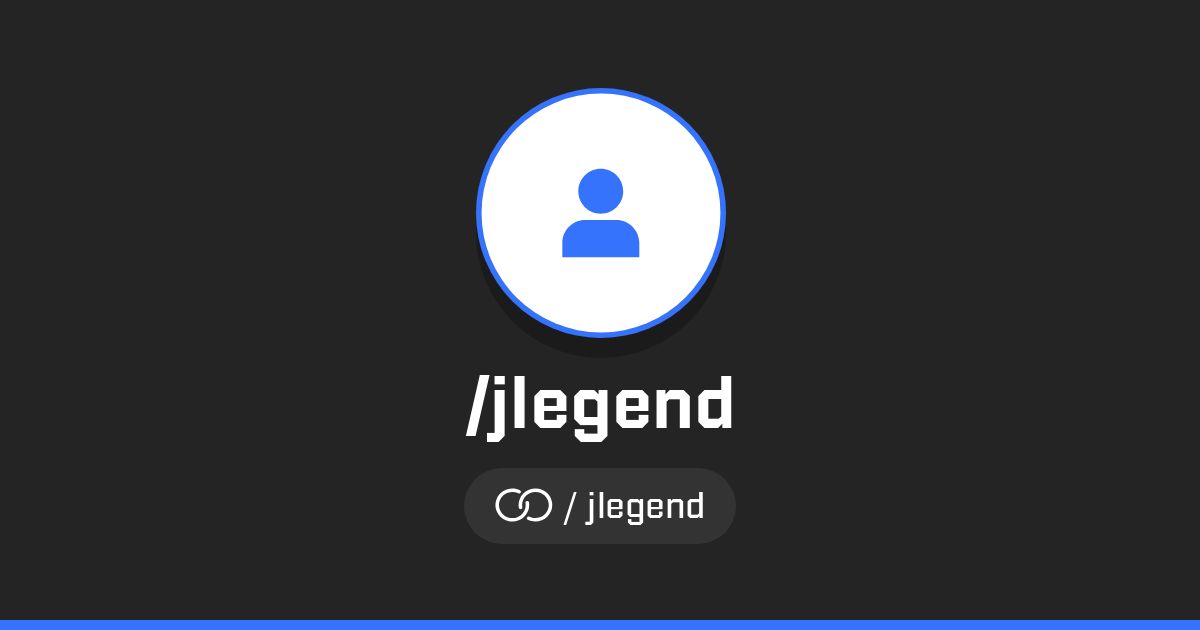 /jlegend · solo.to
