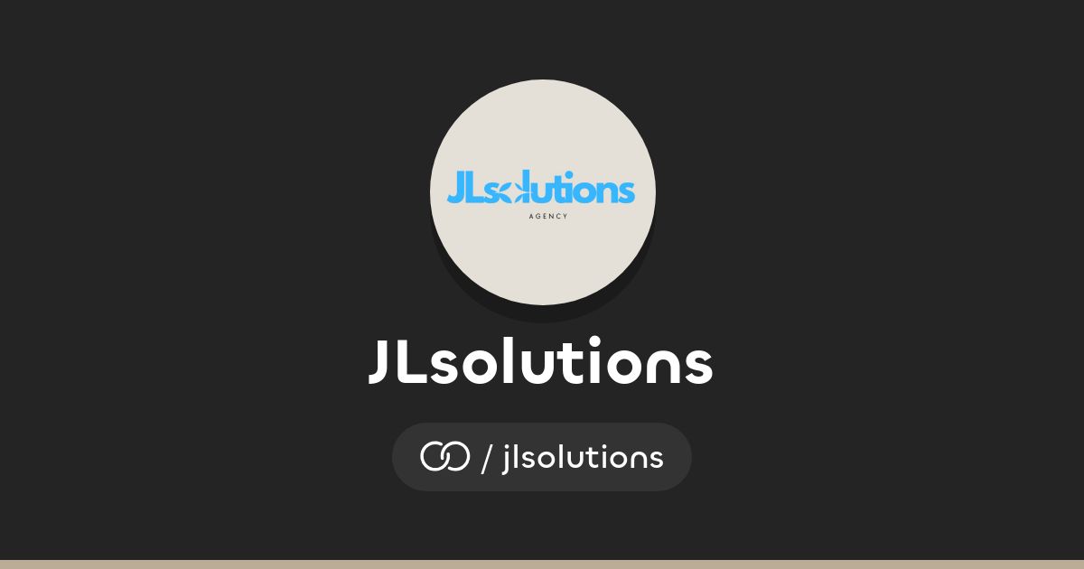 JLsolutions · solo.to