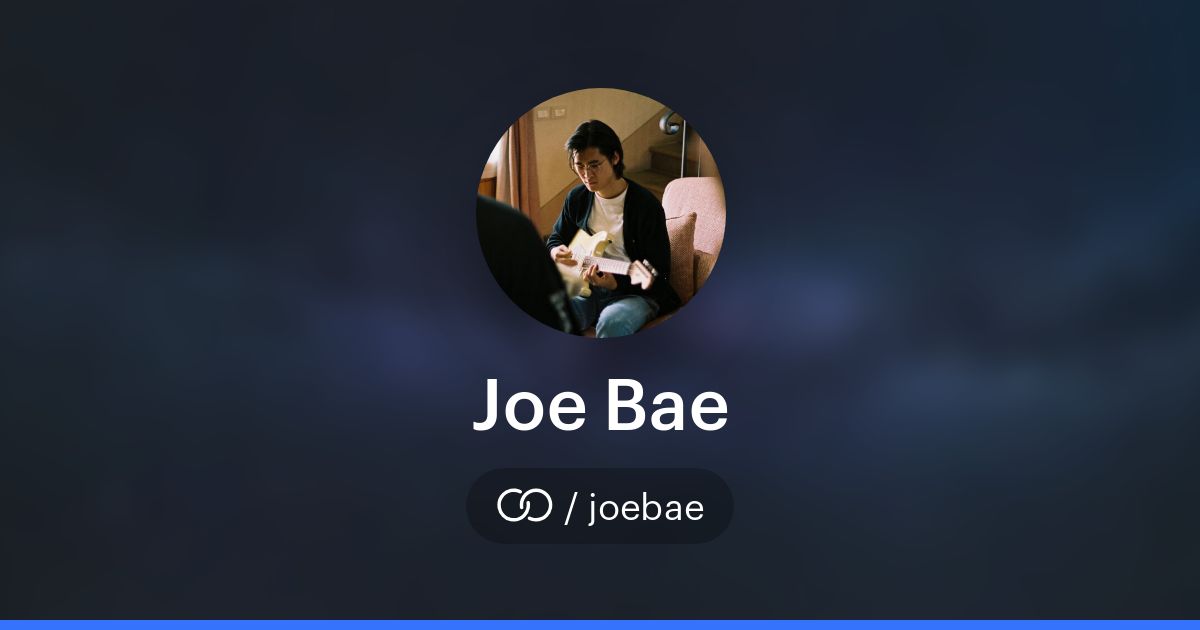 Joe Bae (/joebae) · solo.to