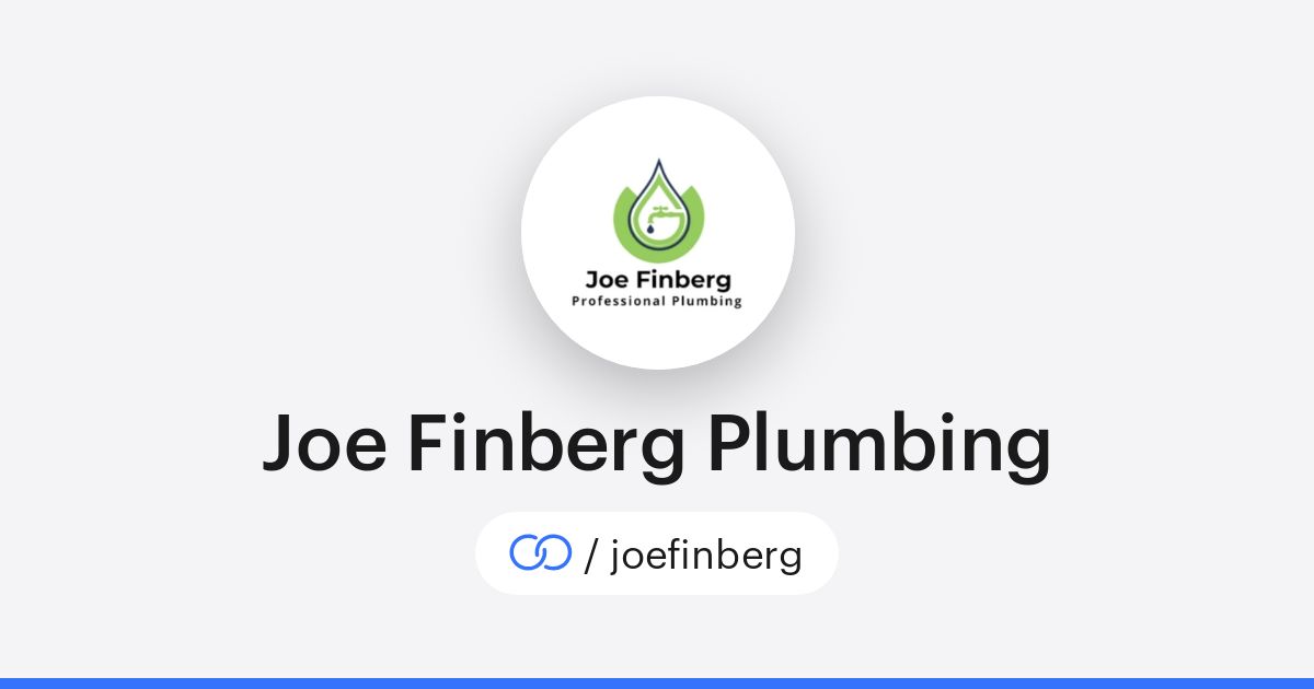 Joe Finberg Plumbing (/joefinberg) · solo.to