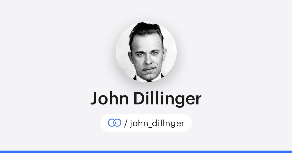 John Dillinger (/john_dillnger) · solo.to
