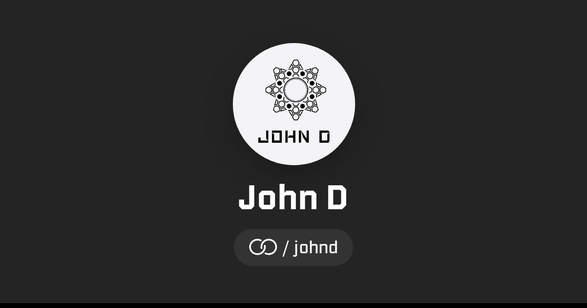 John D (/johnd) · solo.to