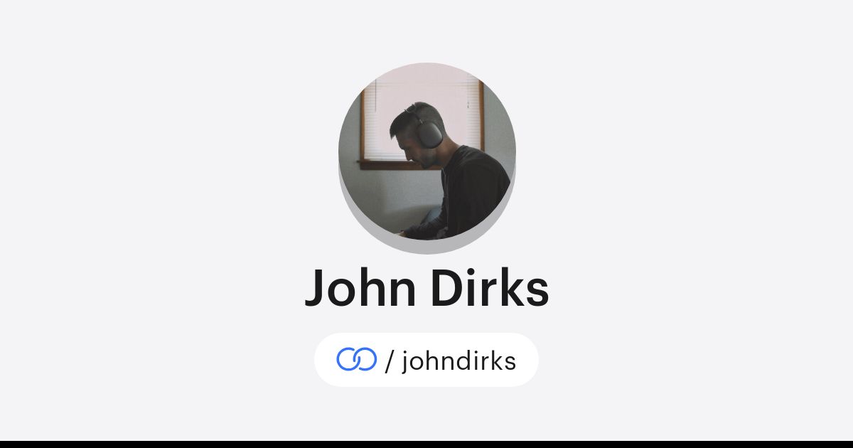 John Dirks (/johndirks) · solo.to