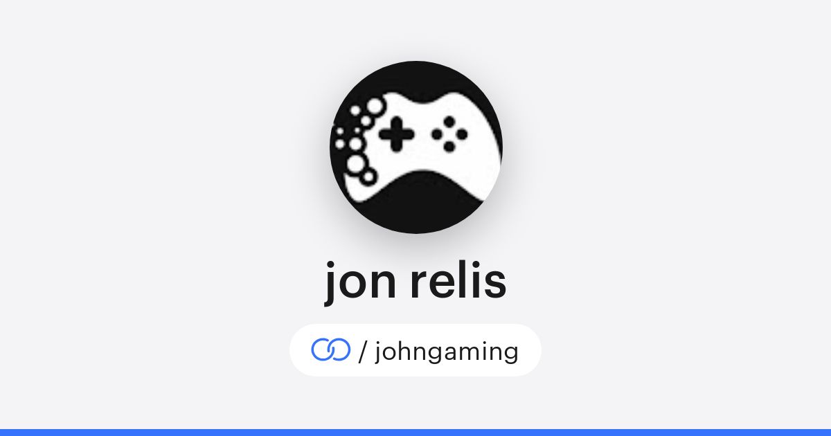 jon relis (/johngaming) · solo.to