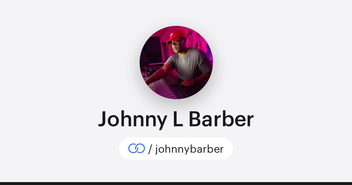 Johnny L Barber (/johnnybarber) · solo.to