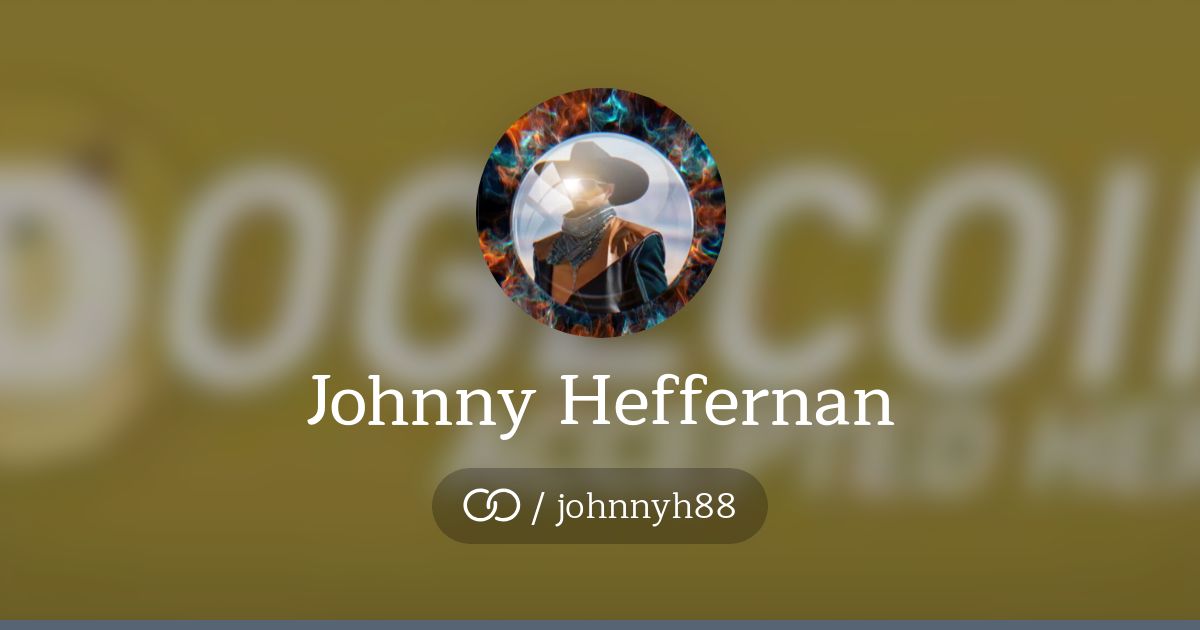 Johnny Heffernan (/johnnyh88) · solo.to