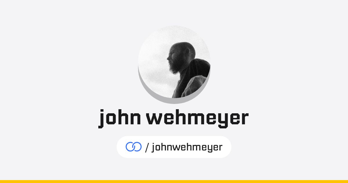 john wehmeyer (/johnwehmeyer) · solo.to