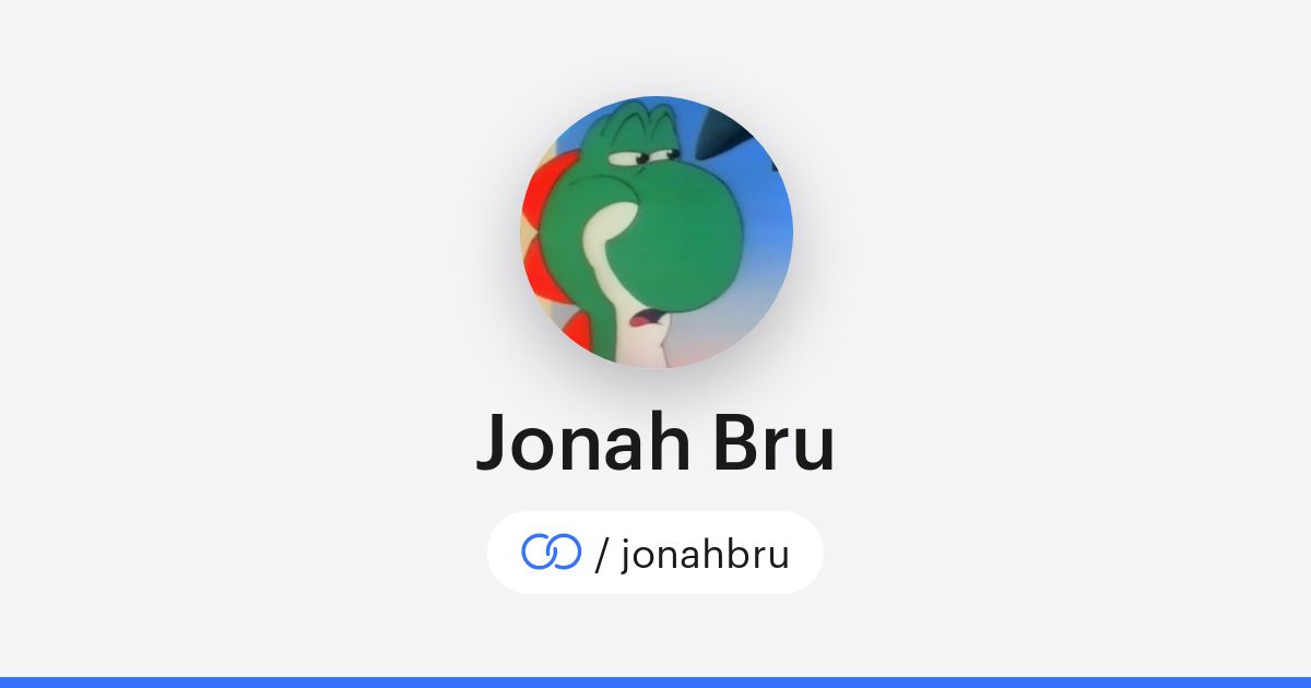 Jonah Bru (/jonahbru) · solo.to