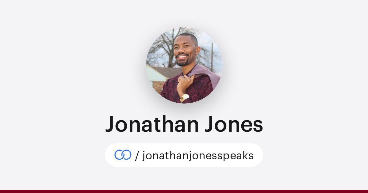 Jonathan Jones (/jonathanjonesspeaks) · solo.to