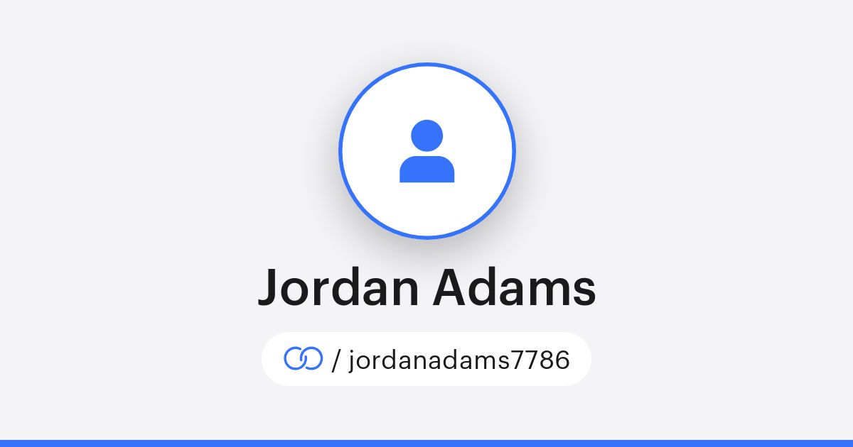 Jordan Adams (/jordanadams7786) · solo.to