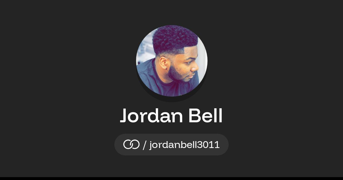 Jordan Bell (/jordanbell3011) · solo.to