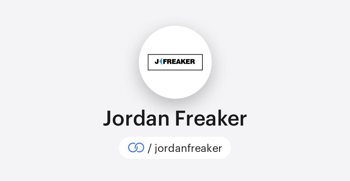 Jordan Freaker (/jordanfreaker) · solo.to