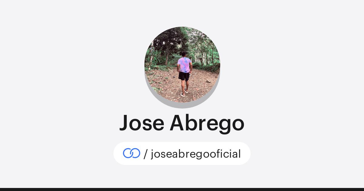 Jose Abrego (/joseabregooficial) · solo.to