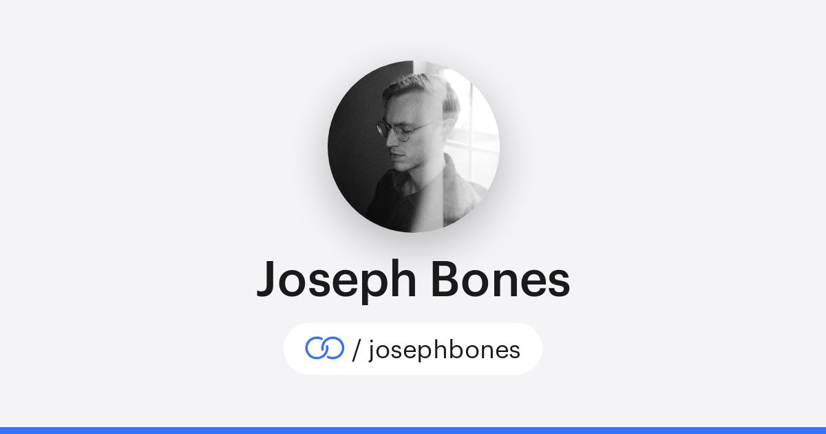 Joseph Bones (/josephbones) · solo.to