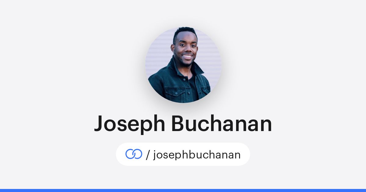 Joseph Buchanan (/josephbuchanan) · solo.to