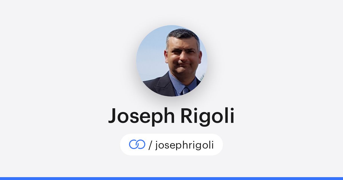Joseph Rigoli (/josephrigoli) · solo.to