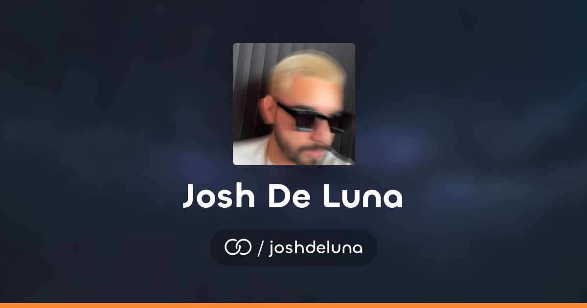 Josh De Luna (/joshdeluna) · solo.to