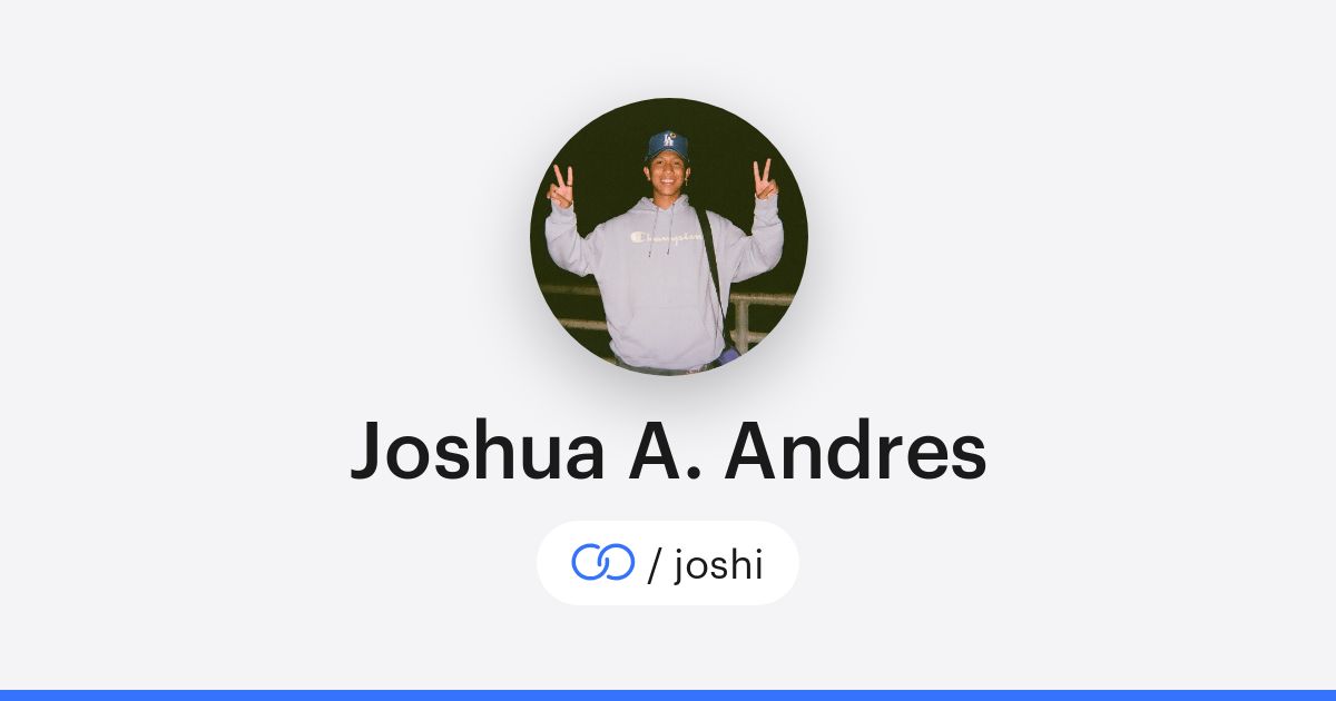 Joshua A. Andres (/joshi) · solo.to