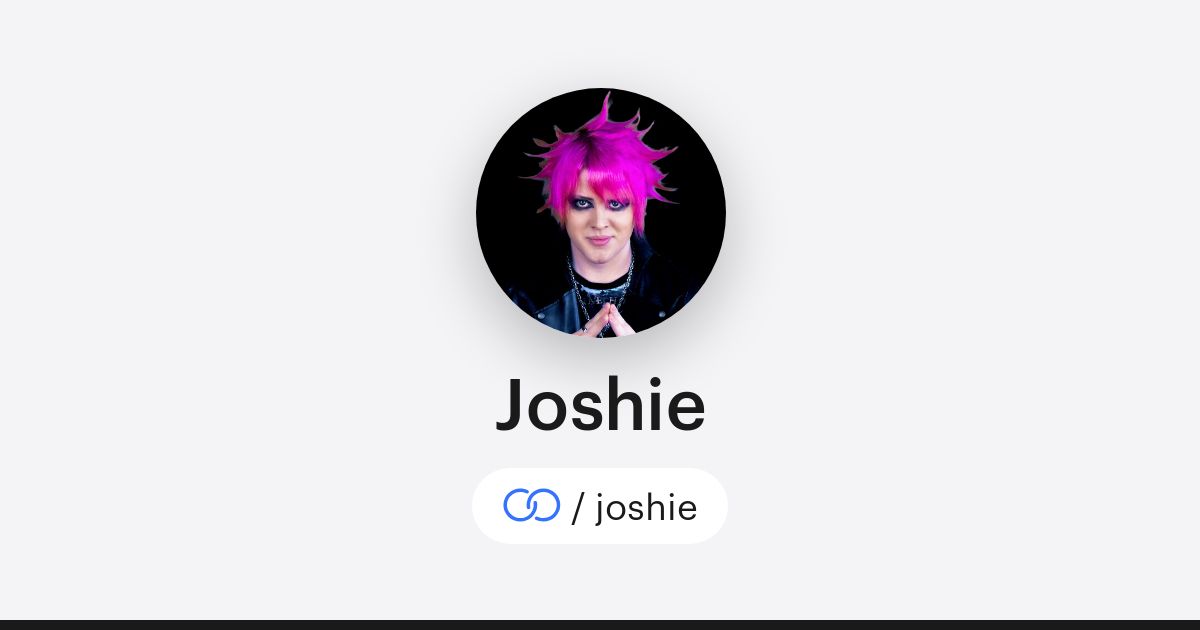 Joshie (/joshie) · solo.to