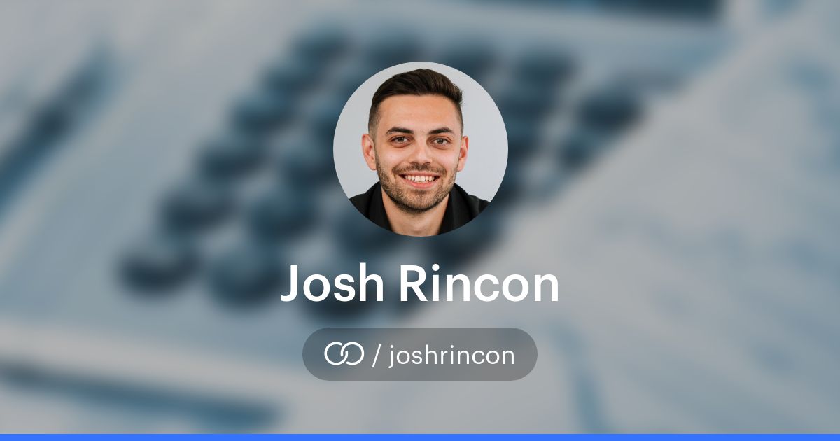 Josh Rincon (/joshrincon) · solo.to