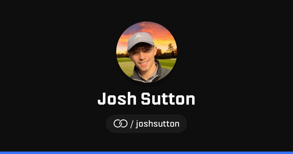 Josh Sutton (/joshsutton) · solo.to