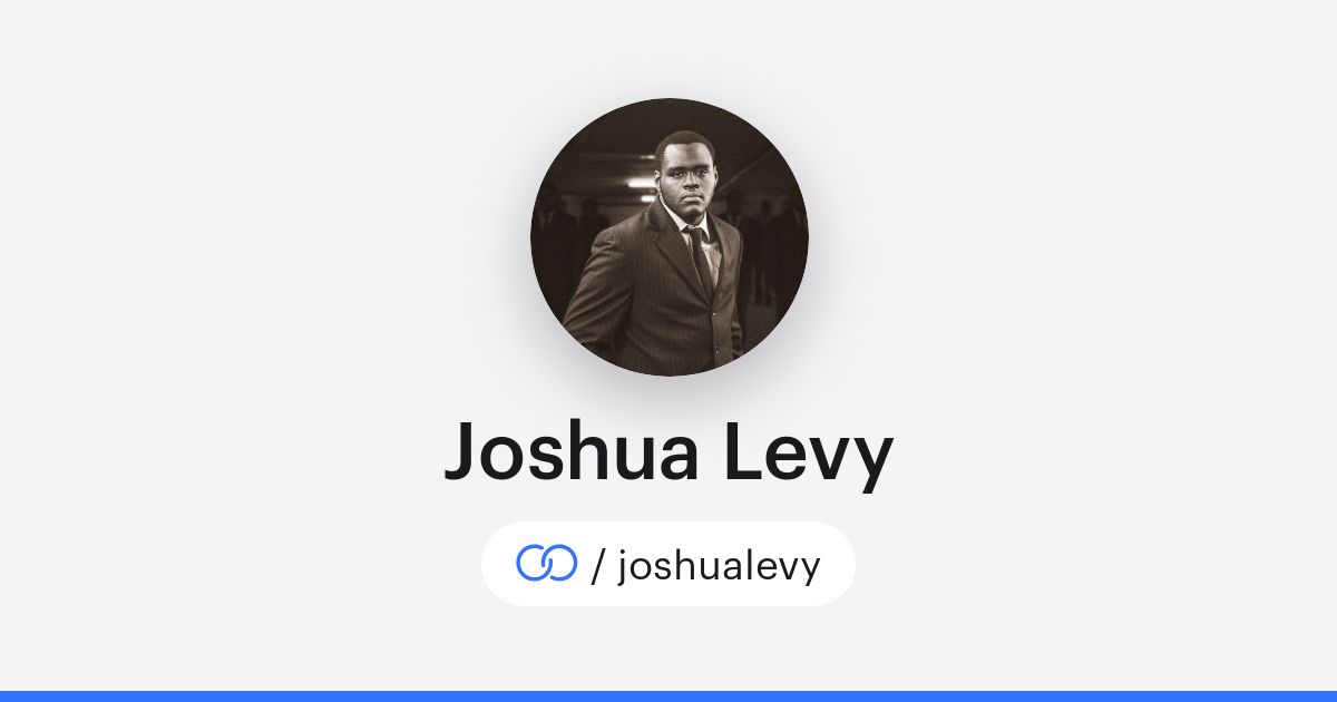 Joshua Levy (/joshualevy) · solo.to