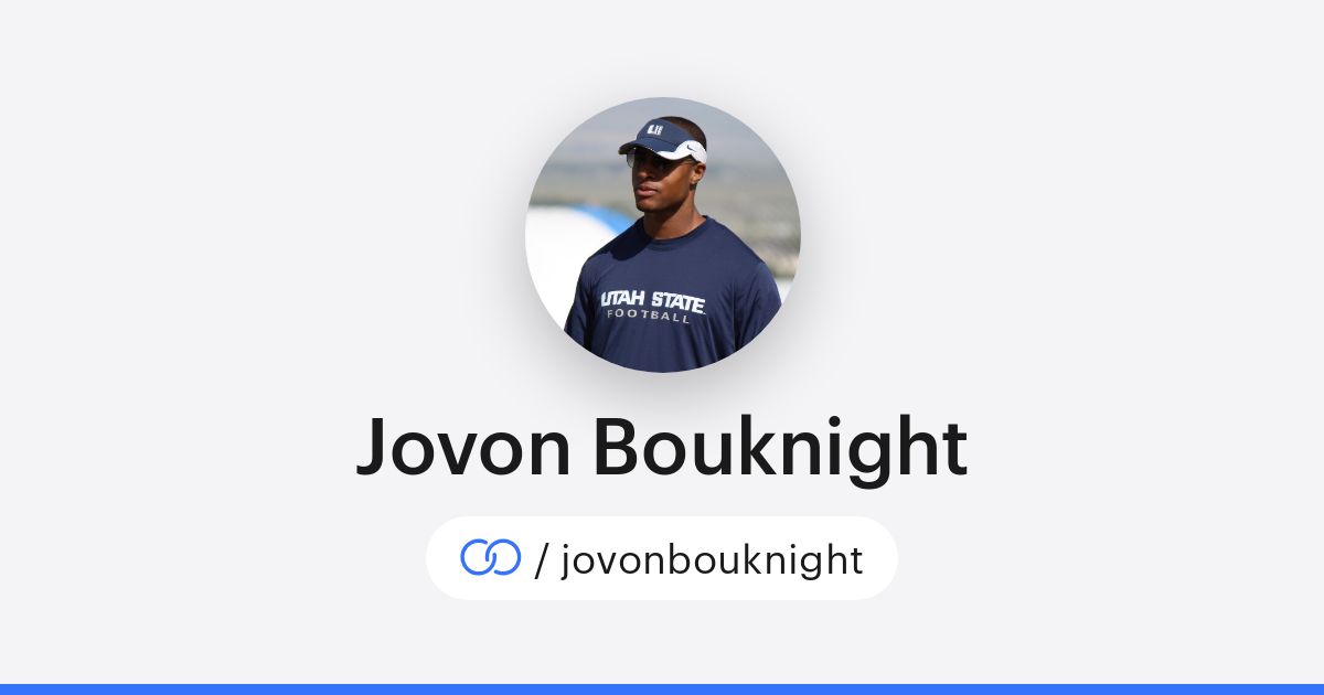 Jovon Bouknight (/jovonbouknight) · solo.to