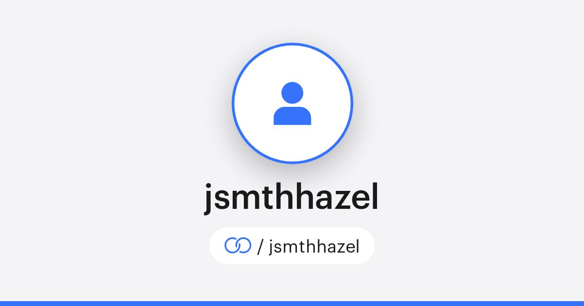 jsmthhazel · solo.to