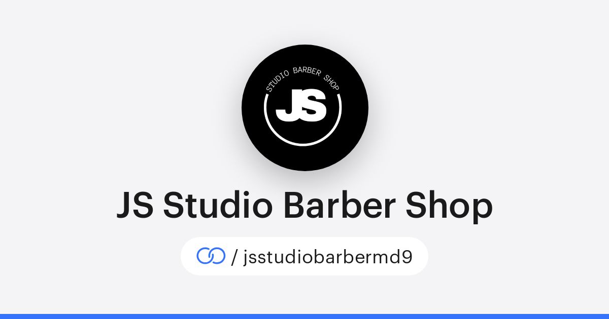 JS Studio Barber Shop (/jsstudiobarbermd9) · solo.to
