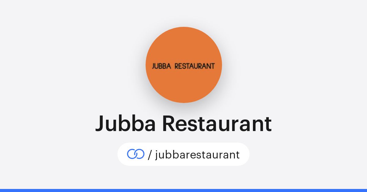 Jubba Restaurant (/jubbarestaurant) · solo.to