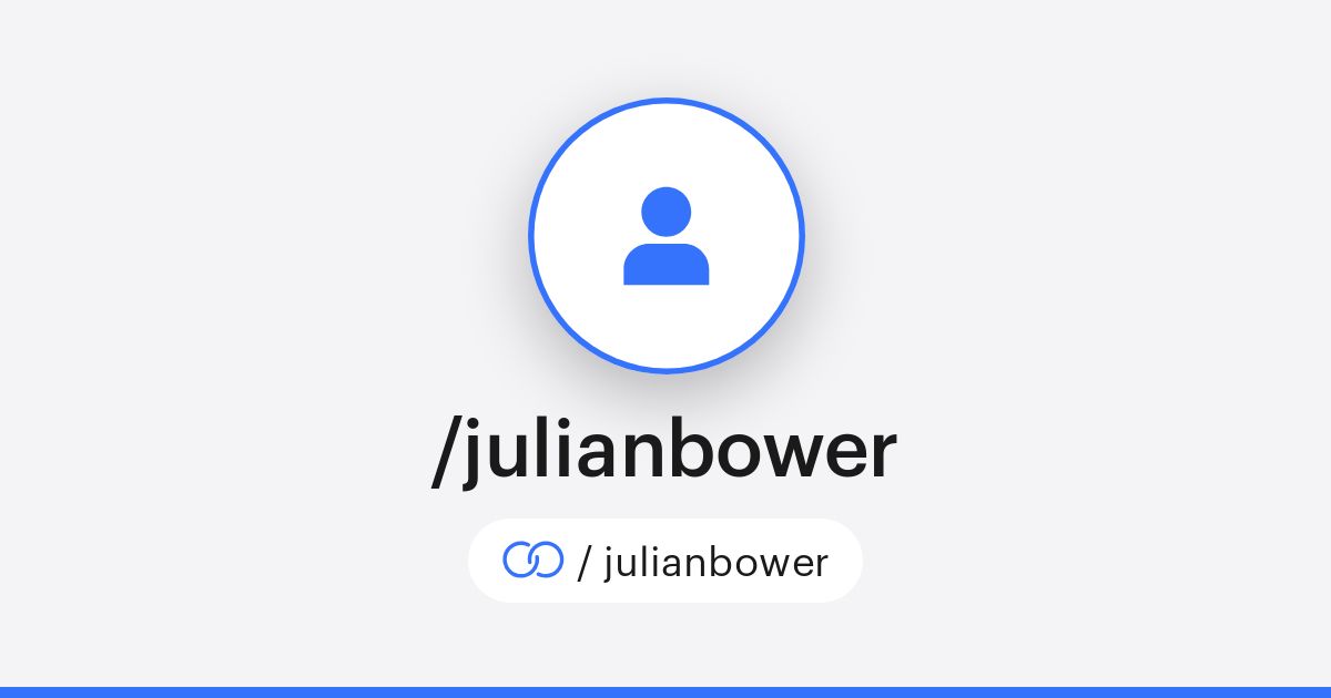 /julianbower · solo.to