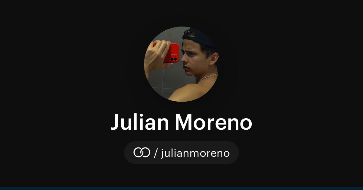 Julian Moreno (/julianmoreno) · solo.to