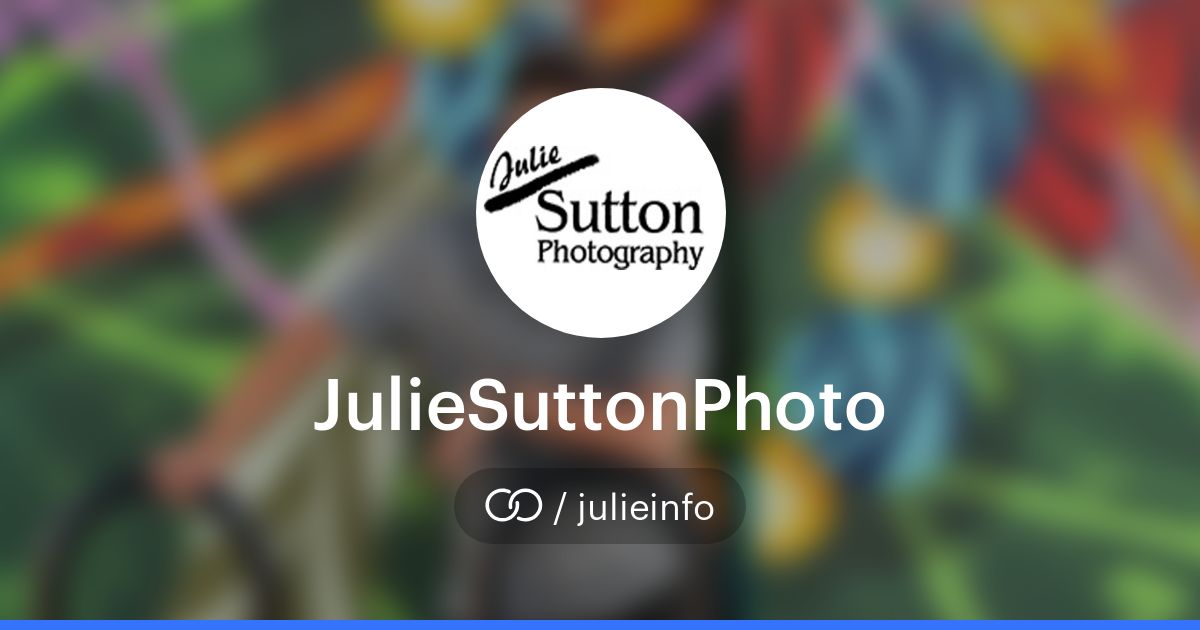 JulieSuttonPhoto (/julieinfo) · solo.to