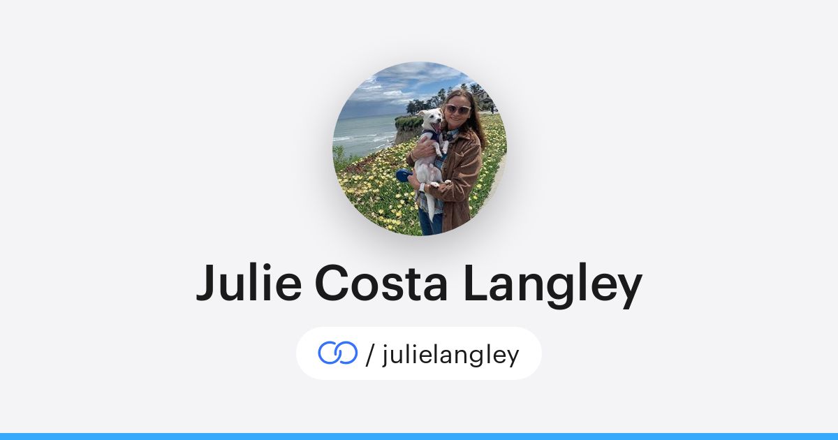 Julie Costa Langley (/julielangley) · solo.to