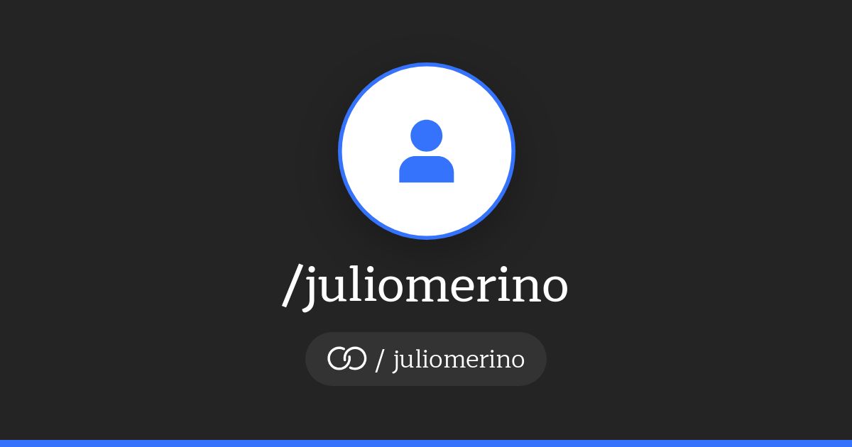 /juliomerino · solo.to