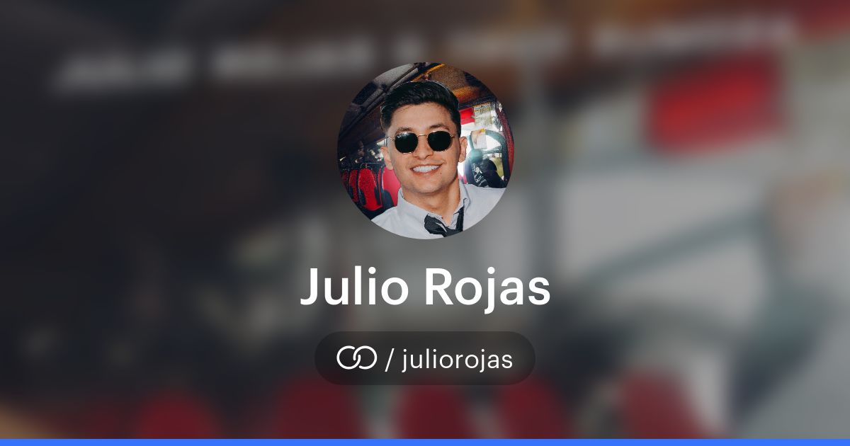 Julio Rojas (/juliorojas) · solo.to